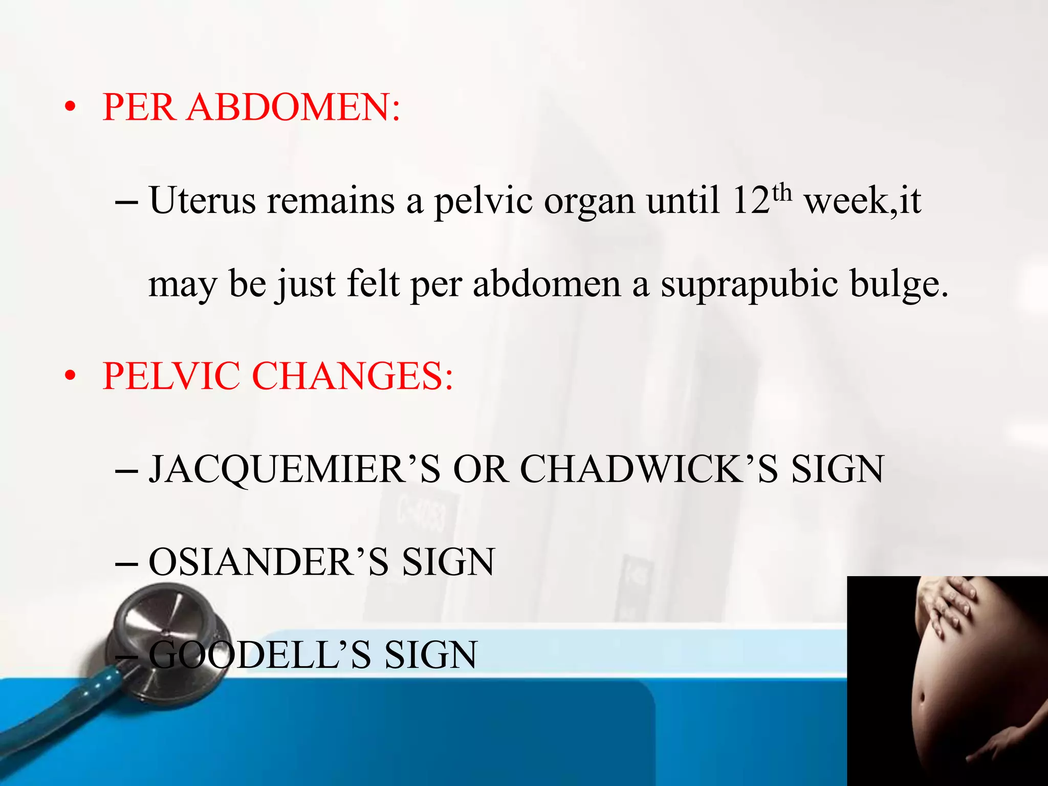 Diagnosis of pregnancy | PPTX