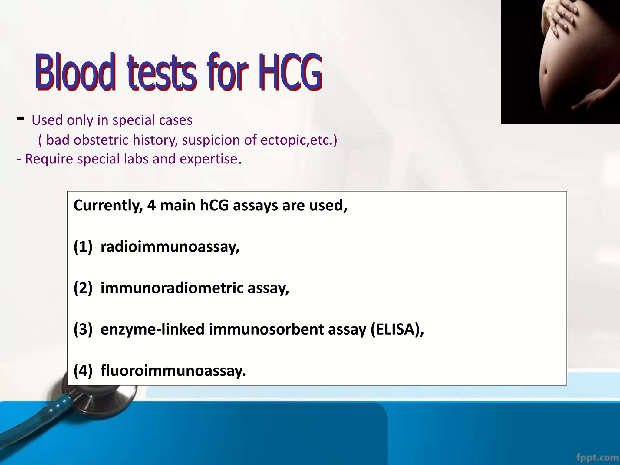 Diagnosis of pregnancy | PPTX
