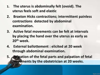 Diagnosis of pregnancy | PPTX