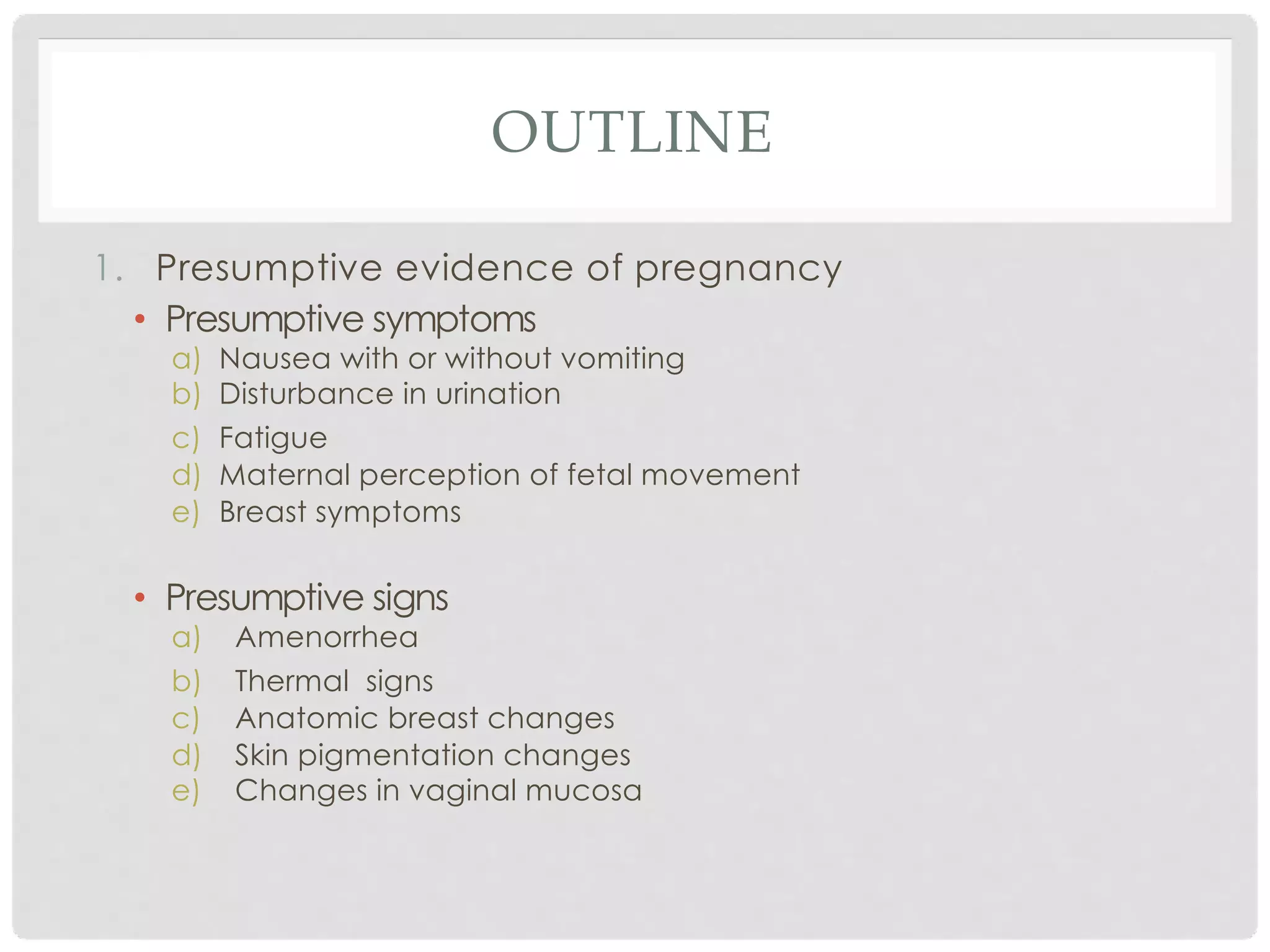 Diagnosis of pregnancy | PDF