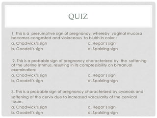 Diagnosis of pregnancy | PDF