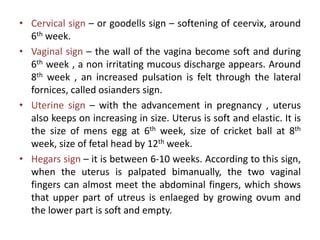 Diagnosis of pregnancy | PPTX