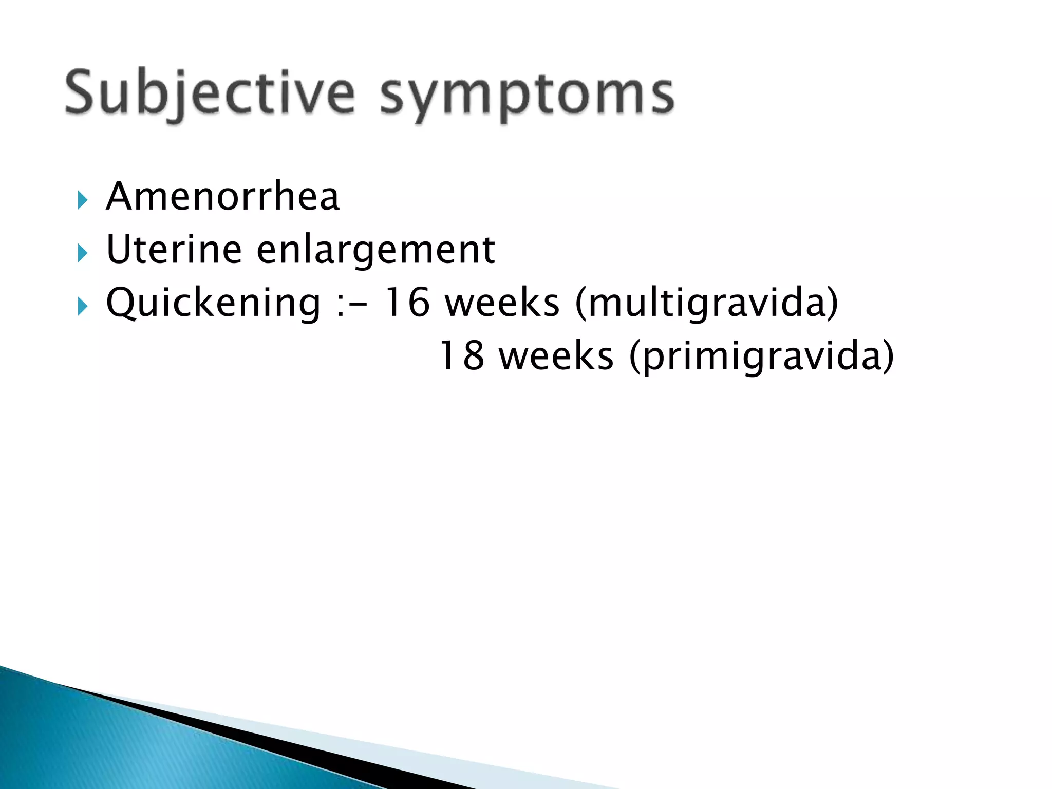 Diagnosis of pregnancy | PPTX