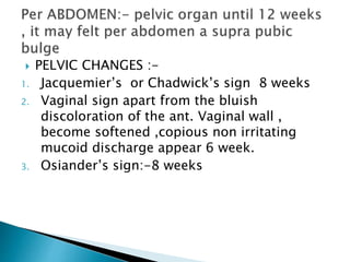 Diagnosis of pregnancy | PPT