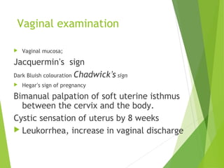 Diagnosis of pregnancy | PPT