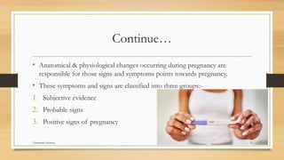 Diagnosis of pregnancy | PPT