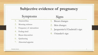 Diagnosis of pregnancy | PPT