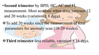 Diagnosis of pregnancy | PPTX
