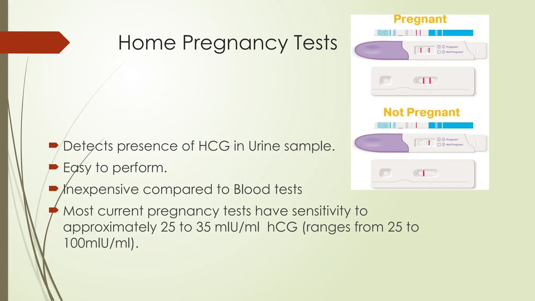 DIAGNOSIS OF PREGNANCY powerpoint slides | PPTX