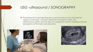 DIAGNOSIS OF PREGNANCY powerpoint slides | PPTX