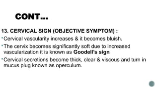 DIAGNOSIS OF PREGNANCY.pptx...present sign & symptoms | PPTX