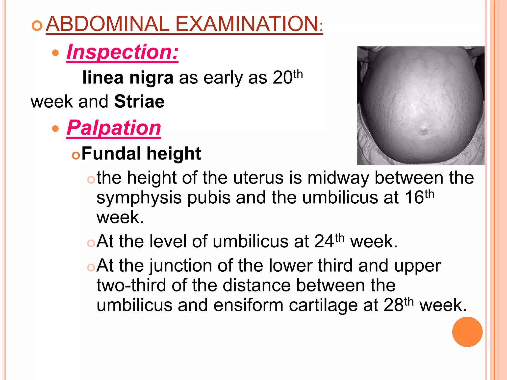 Diagnosis of pregnancy and maternal assessment | PPTX