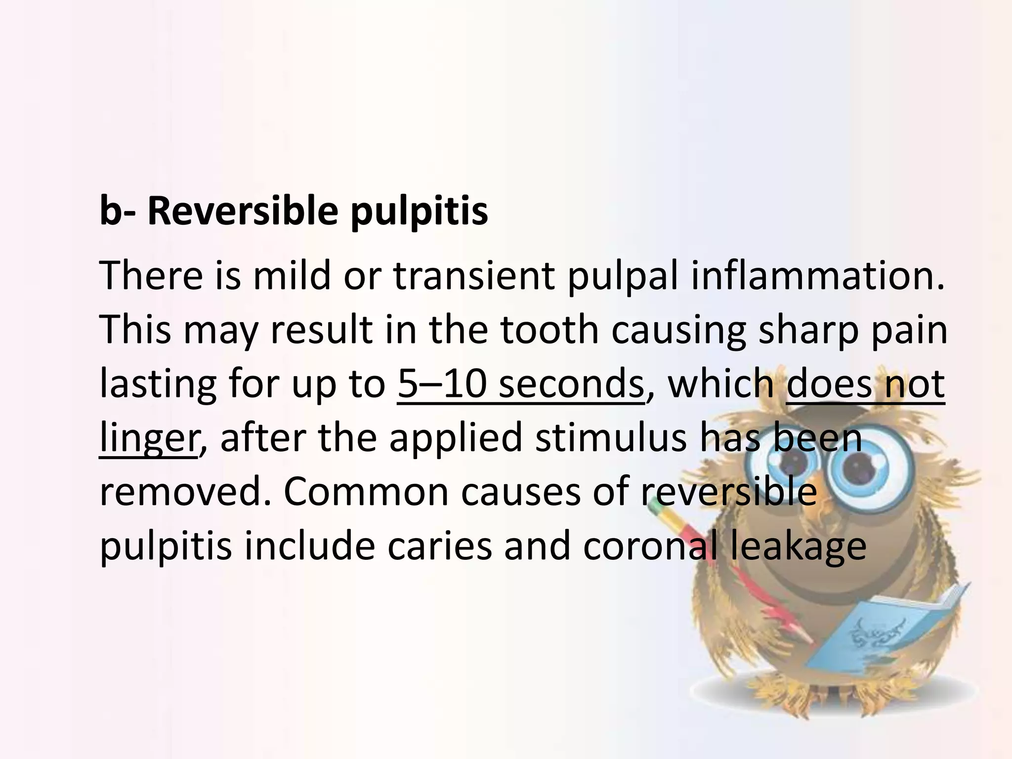 Diagnosis of pulpal pathology ( Abdullah karamat ) | PPTX