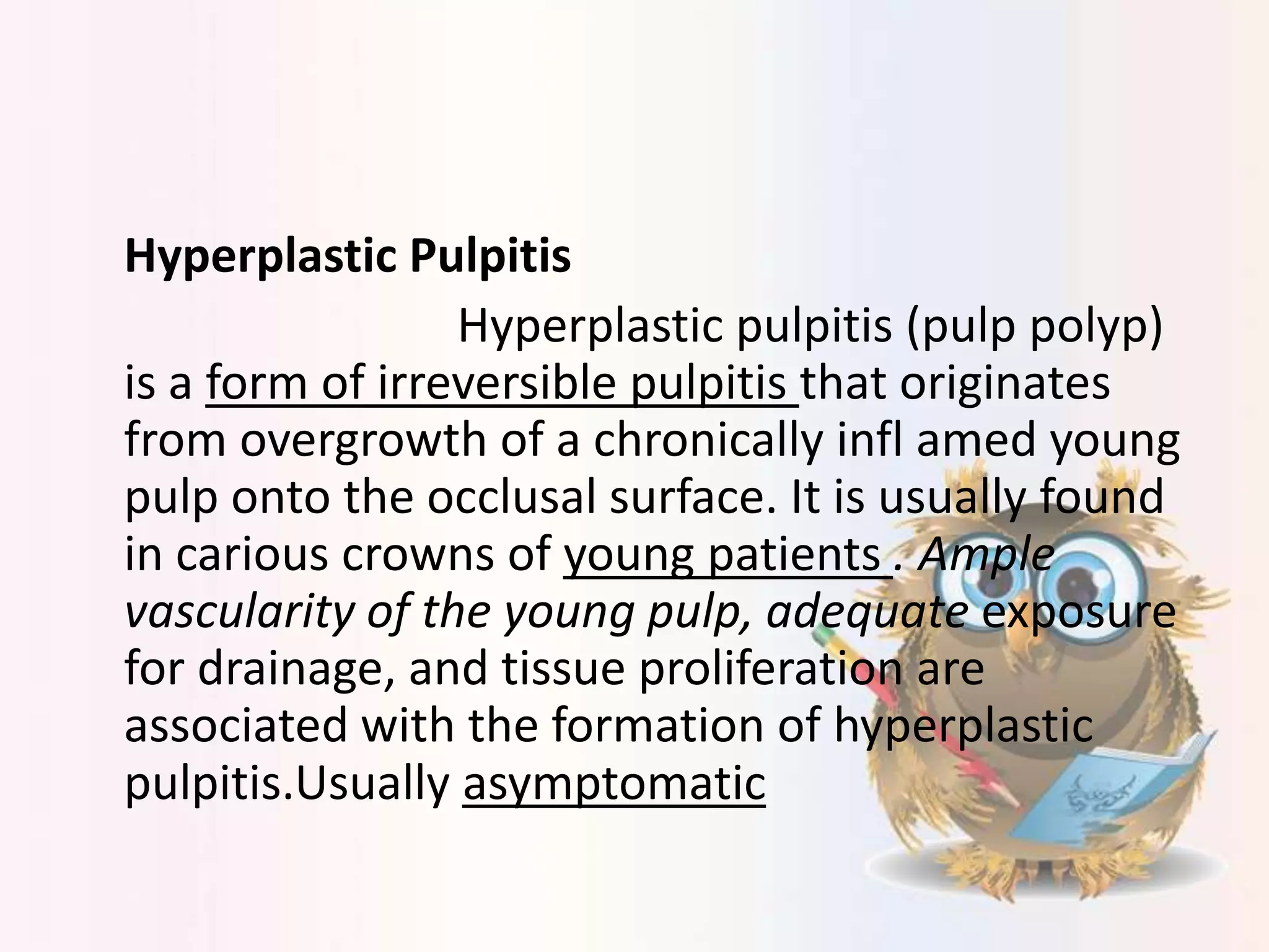 Diagnosis of pulpal pathology ( Abdullah karamat ) | PPTX