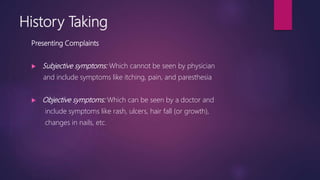 Diagnosis of skin disease | PPTX