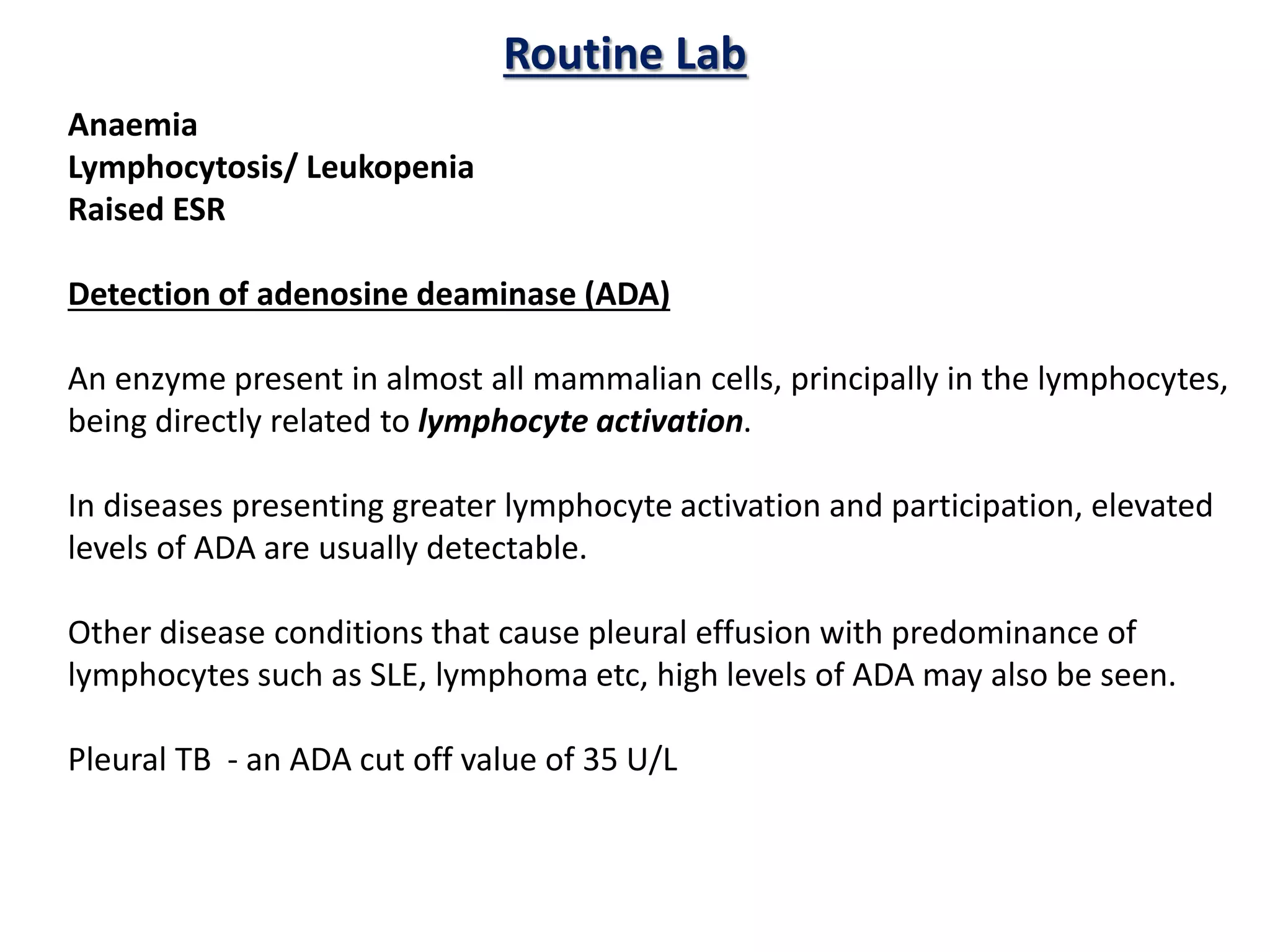 Diagnosis of Tuberculosis | PPTX