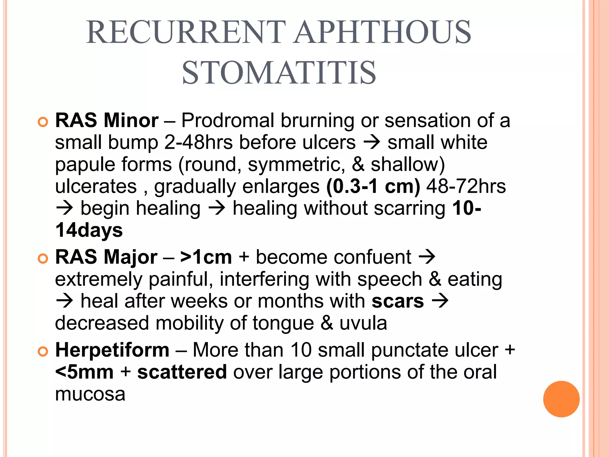 Diagnosis of ulcerative, vesicular and bullous lesion | PPTX