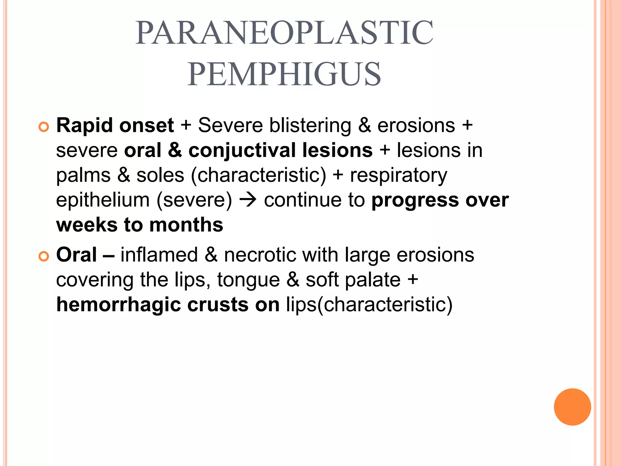 Diagnosis of ulcerative, vesicular and bullous lesion | PPTX