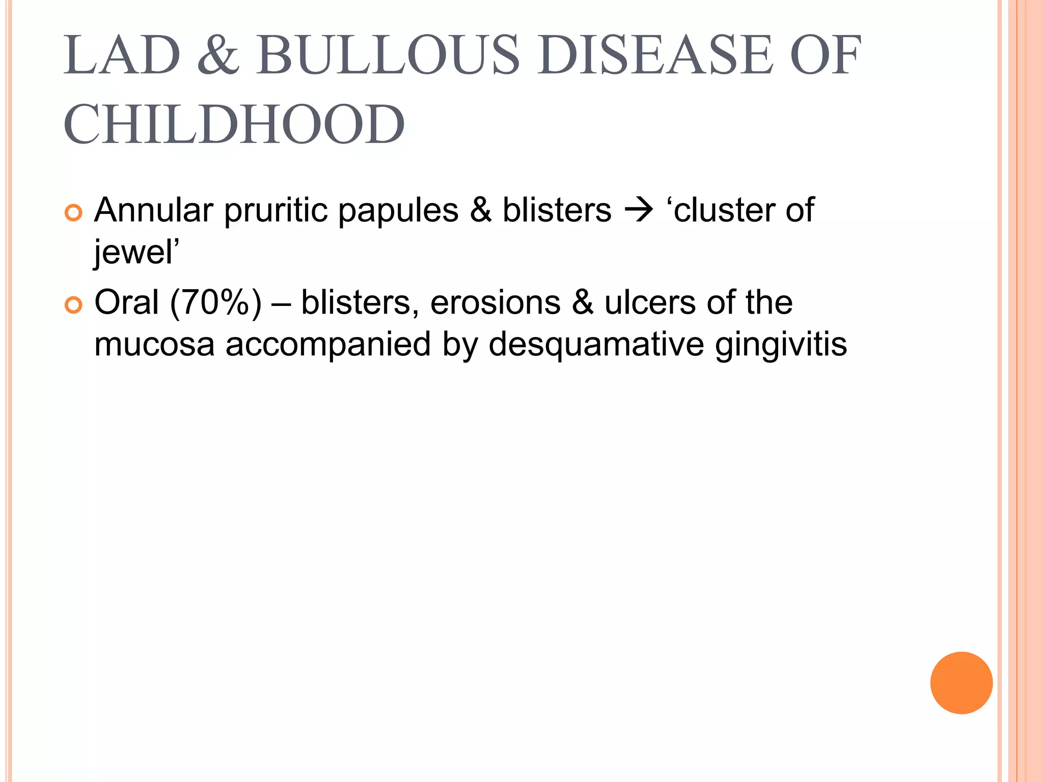 Diagnosis of ulcerative, vesicular and bullous lesion | PPTX