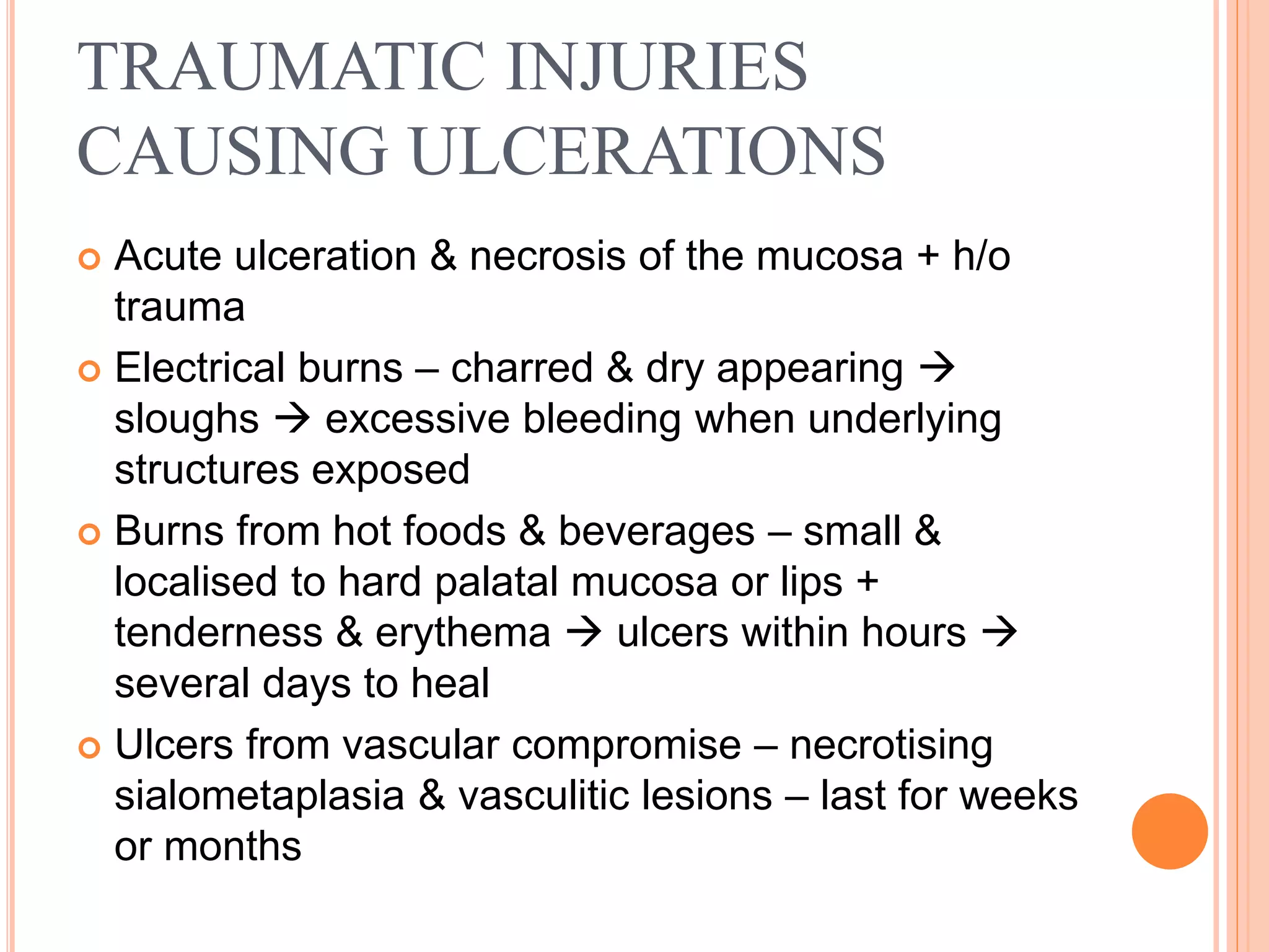 Diagnosis of ulcerative, vesicular and bullous lesion | PPTX