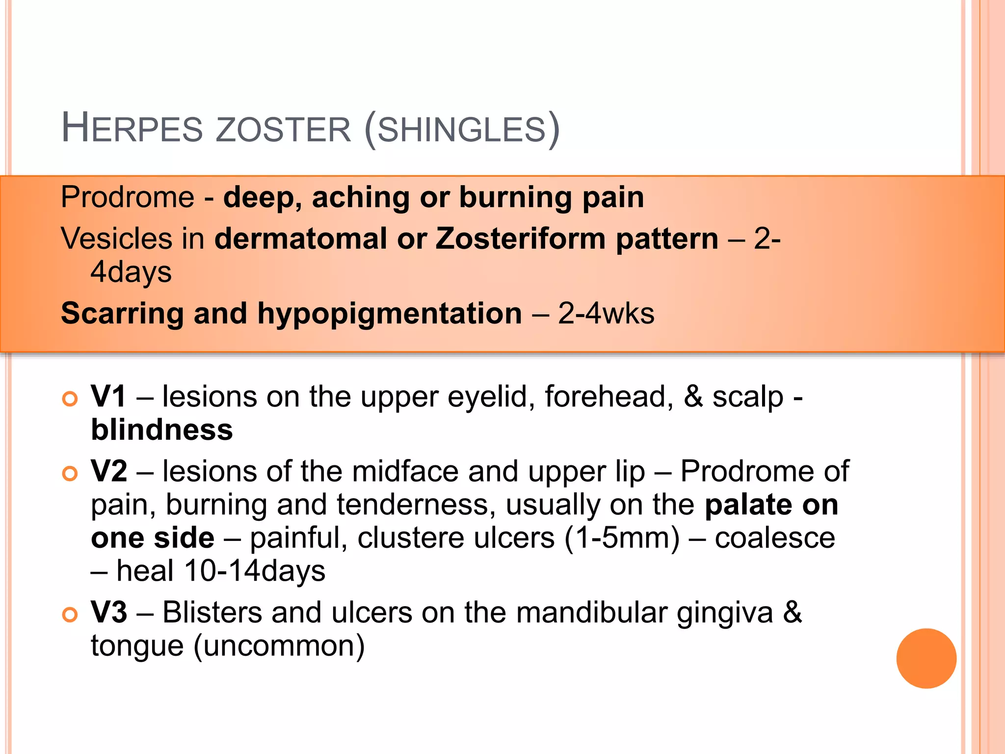 Diagnosis of ulcerative, vesicular and bullous lesion | PPTX