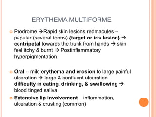 Diagnosis of ulcerative, vesicular and bullous lesion | PPTX | Dental ...