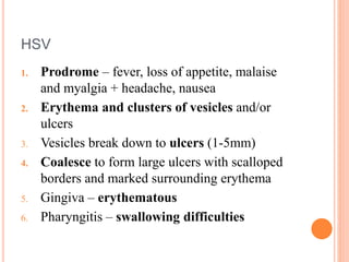 Diagnosis of ulcerative, vesicular and bullous lesion | PPTX