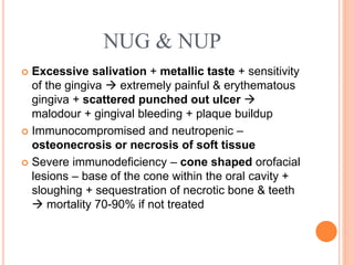 Diagnosis of ulcerative, vesicular and bullous lesion | PPTX