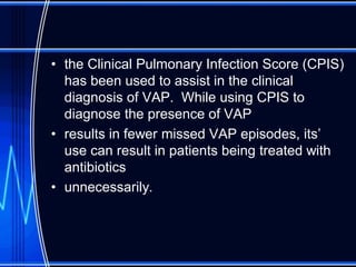 Diagnosis of ventilator associated pneumonia | PDF | Lung and ...