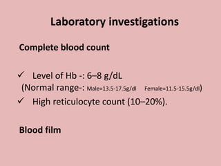 Diagnosis sickle cell anemia | PPTX