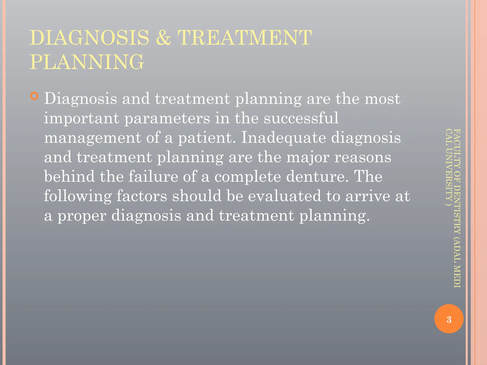 Diagnosis & Treatment Planning for Complete Denture By Dr Anmol Asghar ...
