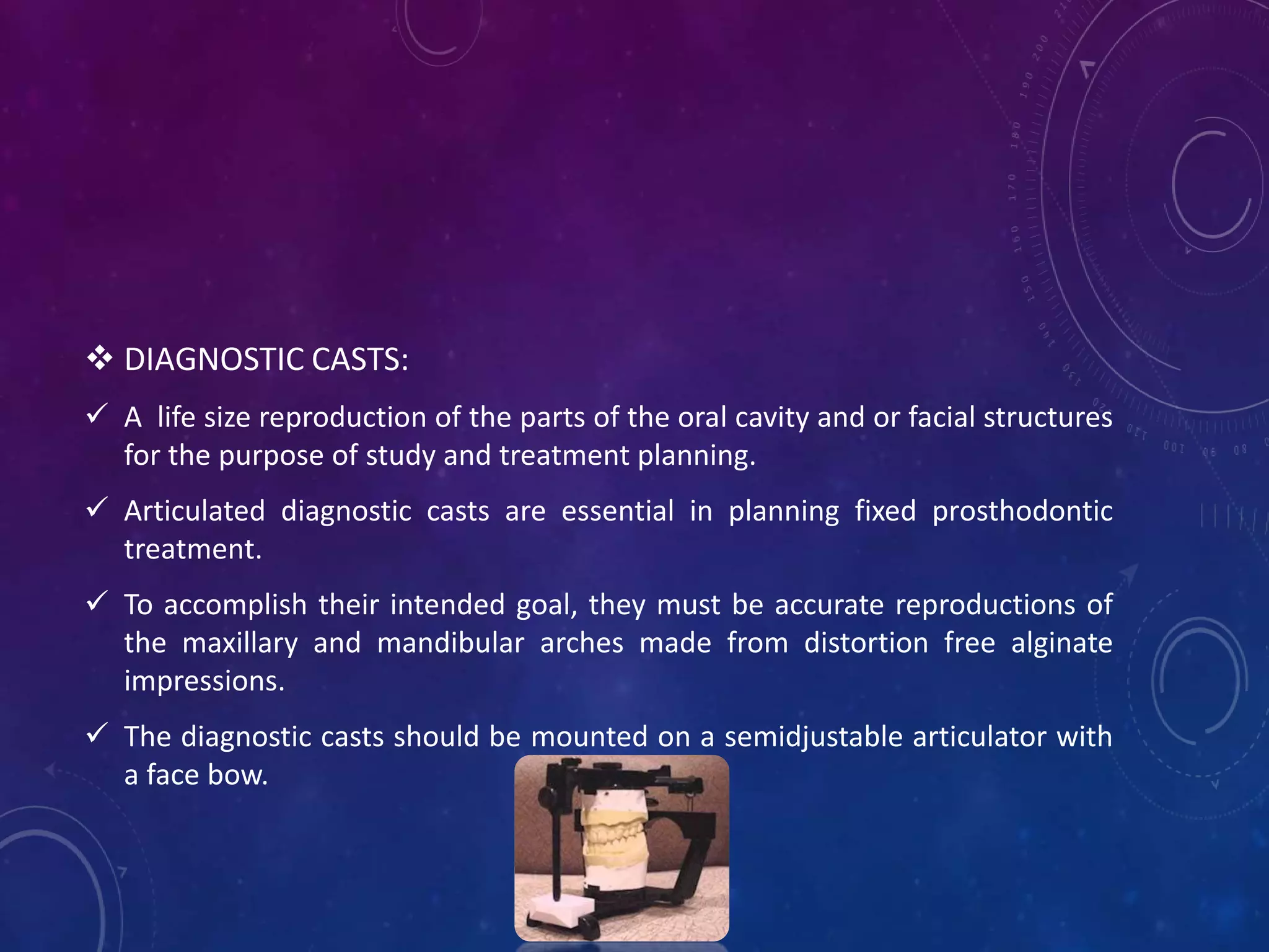 Diagnosis & Treatment Planning in FPD | PPTX