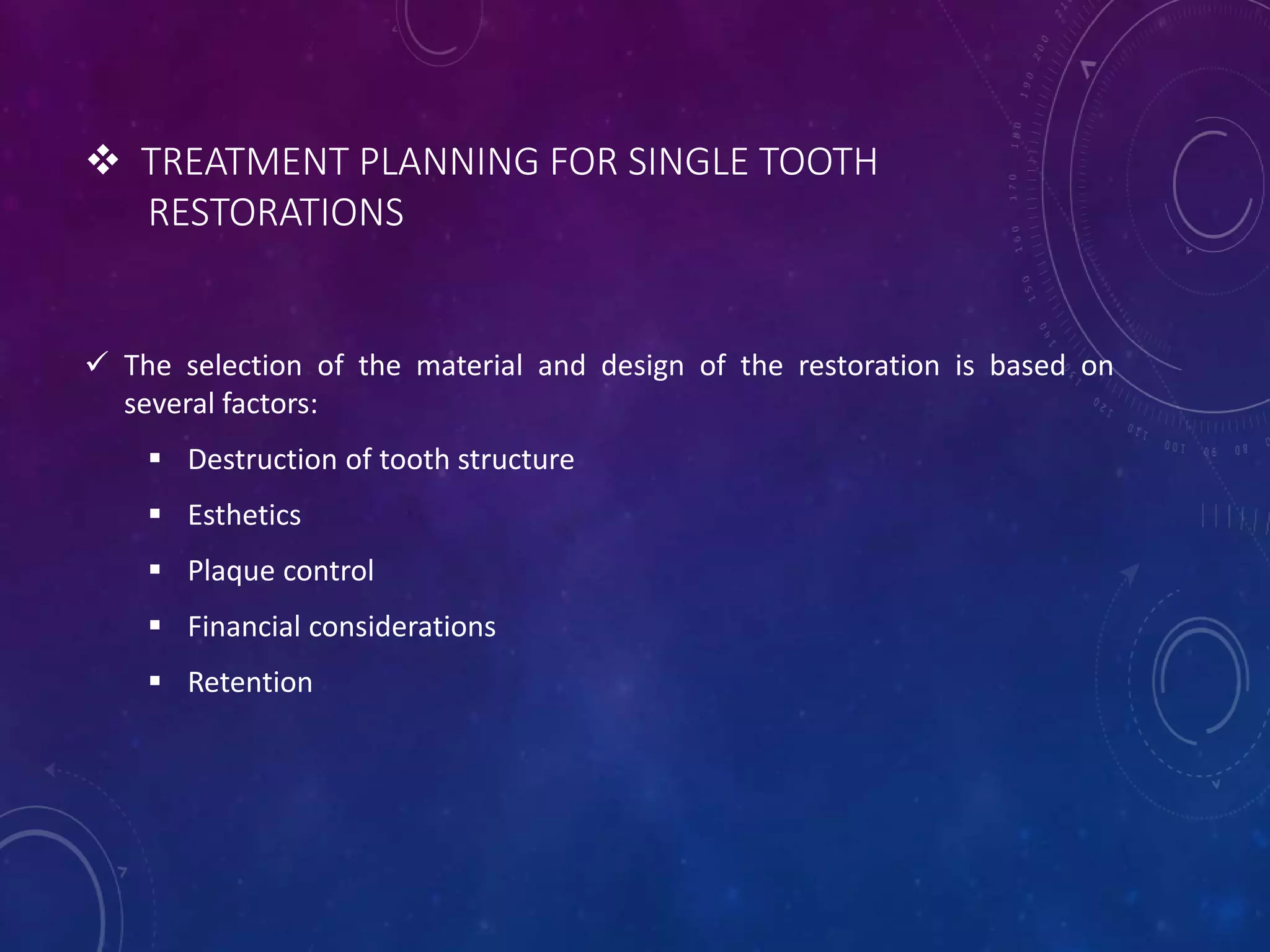 Diagnosis & Treatment Planning in FPD | PPTX