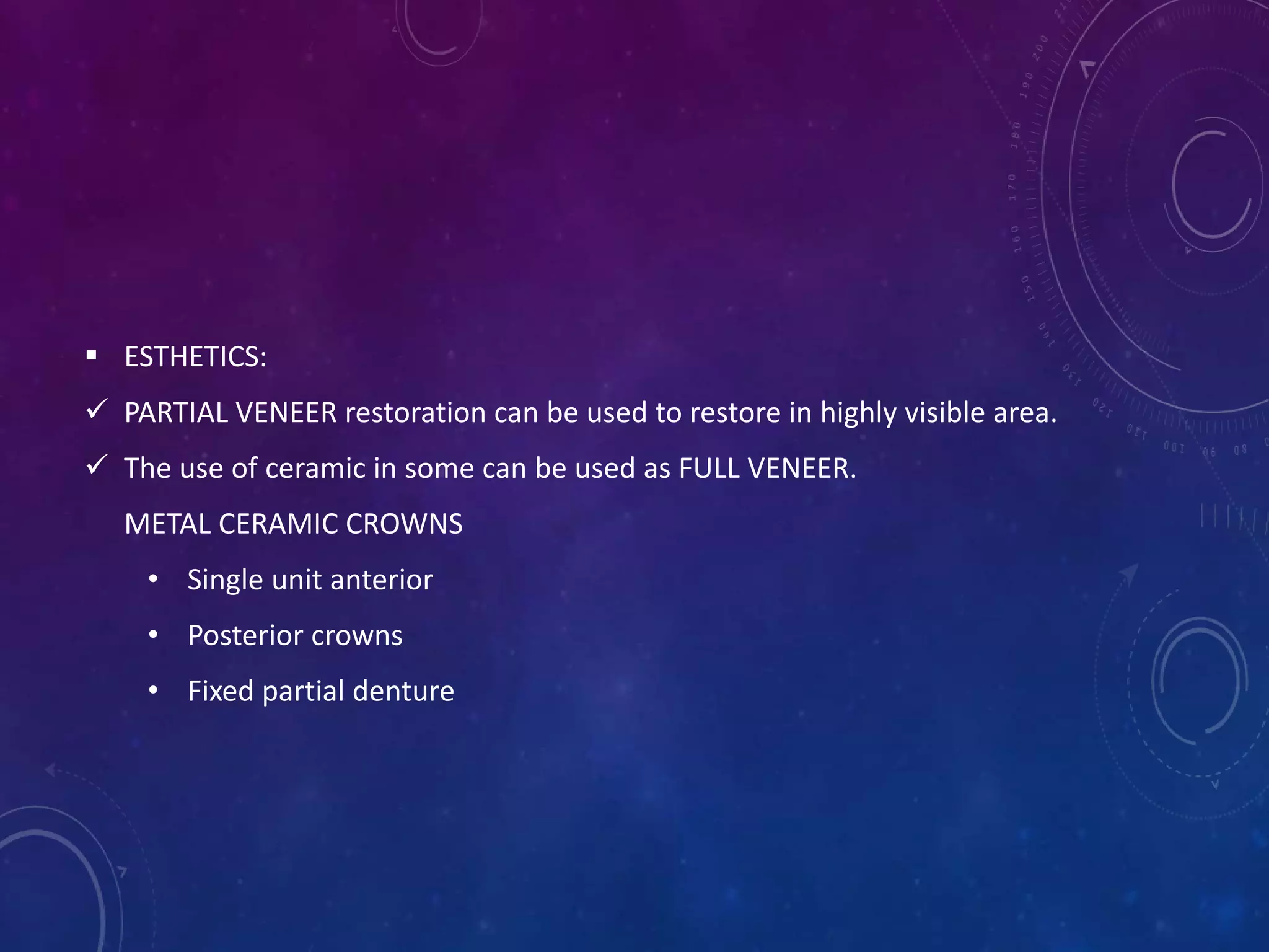 Diagnosis & Treatment Planning in FPD | PPTX