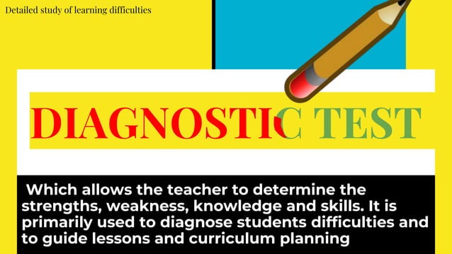 Diagnostic test definition nature and purpose of diagnostic test using ...