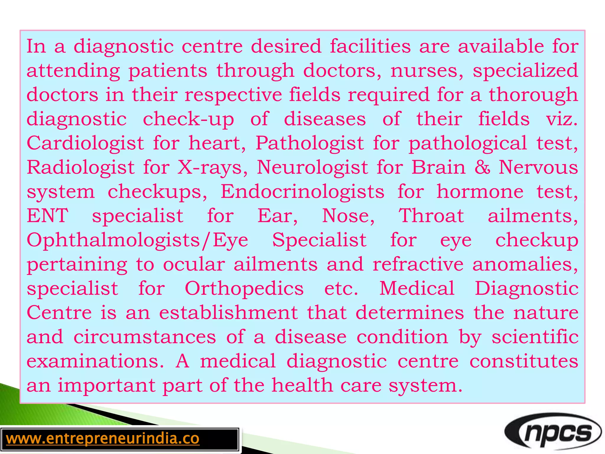 Medical Diagnostic Centre, Medical diagnosis Services, Pathology ...