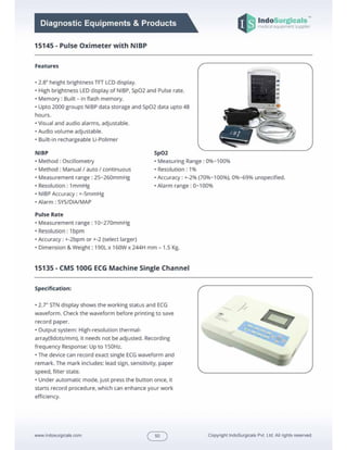 Diagnostic Equipments & Products | PDF