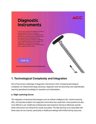 Challenges of Diagnostic Instruments in Modern Healthcare | PDF