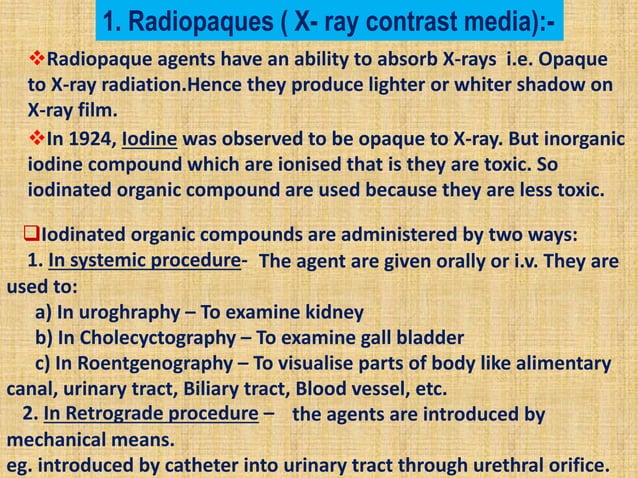 Diagnostic agents | PPTX