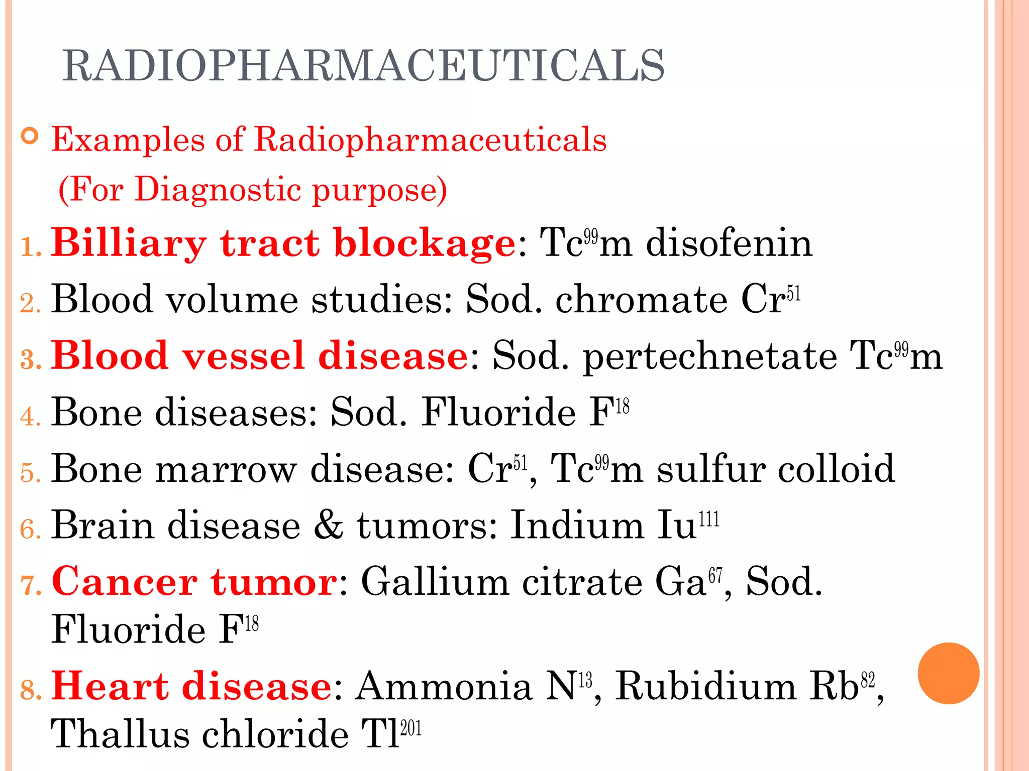 Diagnostic agents | PPT