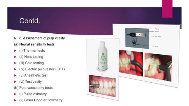 Diagnostic Aids in Endodontics | PPTX | Dental Health | Diseases and ...