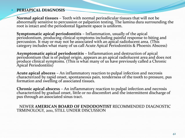 DIAGNOSTIC AIDS IN ENDODONTICS.pptx | Dental Health | Diseases and Conditions