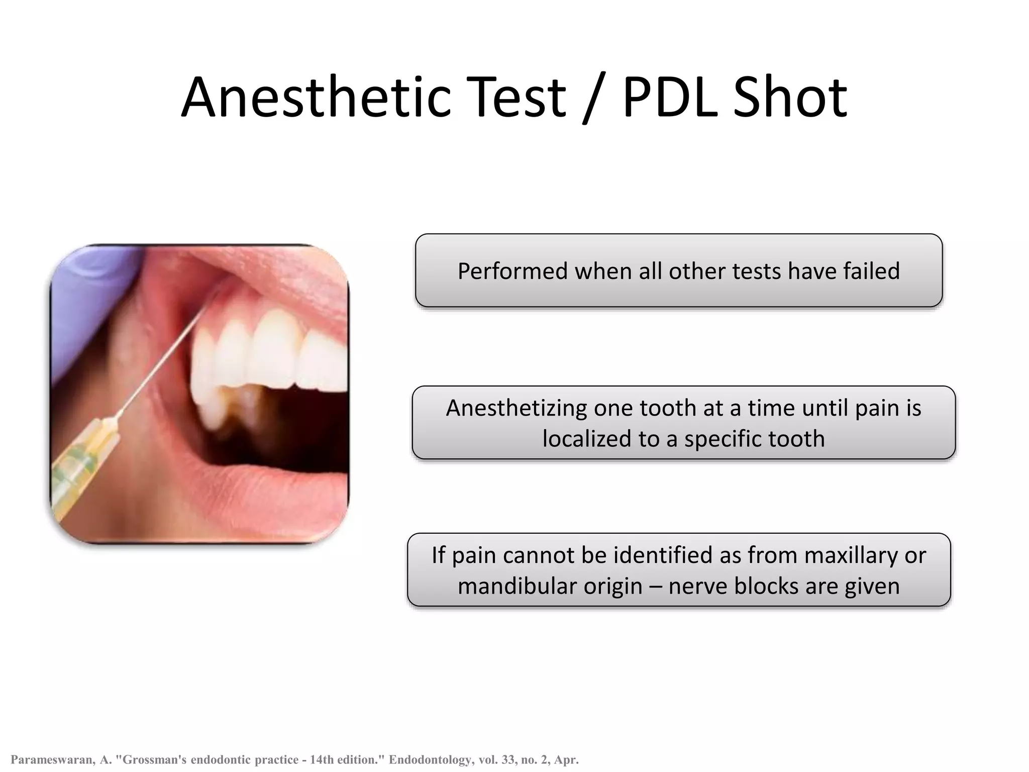 Diagnostic Aids in Endodontics | PPTX