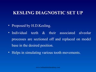 Diagnostic aids in orthodontics /certified fixed orthodontic courses by ...