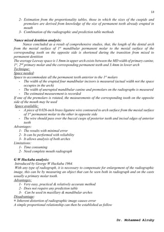 diagnostic aids part 2 study cast, cast analysis.docx | Dental Health ...