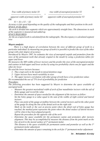 diagnostic aids part 2 study cast, cast analysis.docx | Dental Health ...