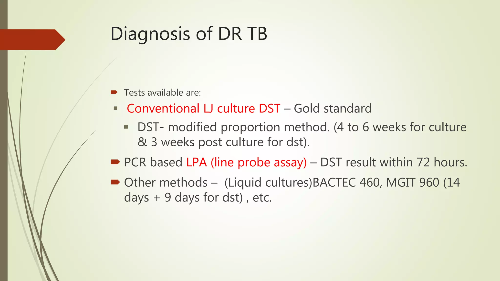 Treatment of Tuberculosis | PPTX