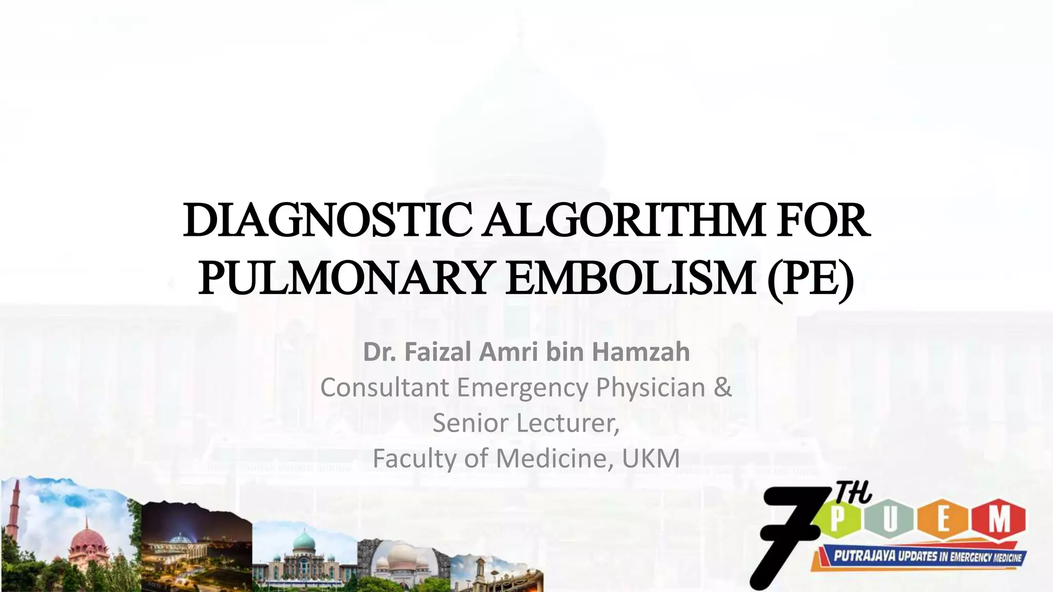 Diagnostic Algorithm for Acute Pulmonary Embolism.pptx