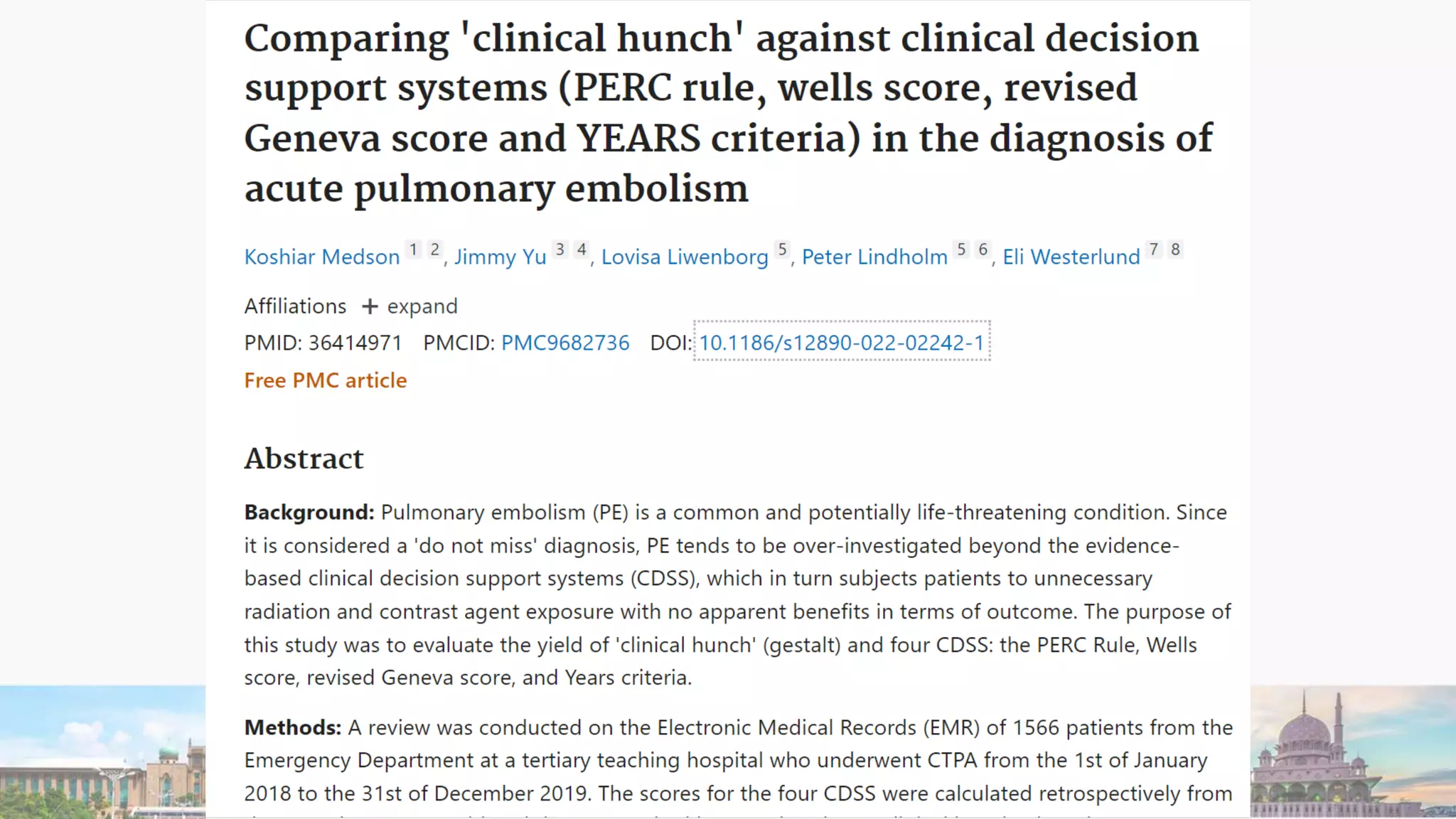 Diagnostic Algorithm for Acute Pulmonary Embolism.pptx