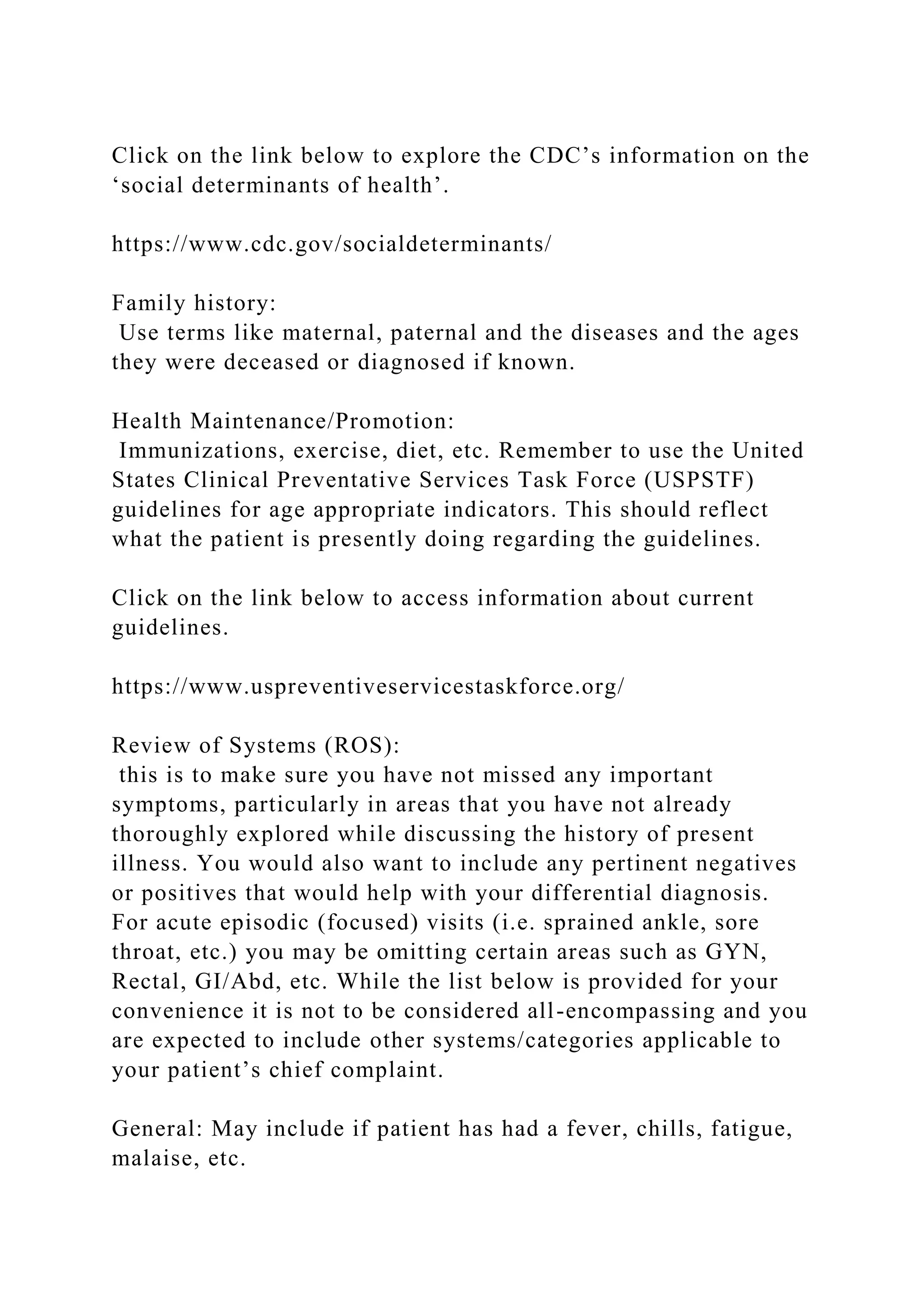 Diagnostic and Clinical Reasoning Paper AssignmentThe purpos | DOCX